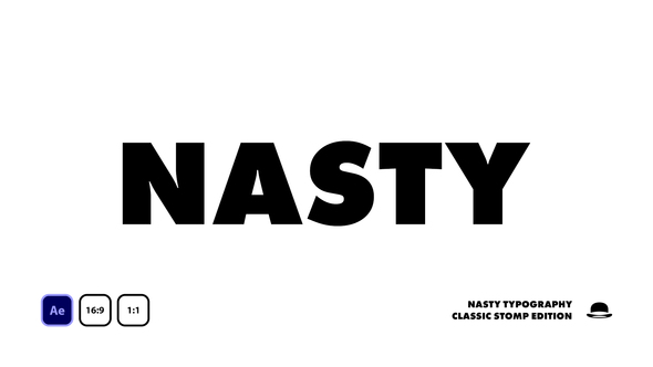 Typography by twoheaded | VideoHive