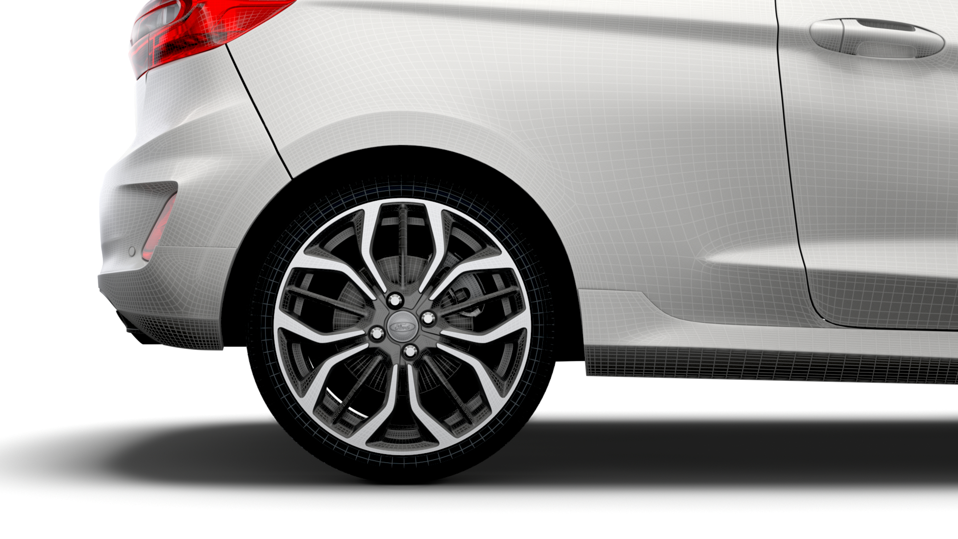 Ford Fiesta Van ST Line 2022 by creator_3d | 3DOcean