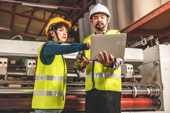 FACTORY PAPER PEOPLE WAREHOUSE Stock Photo by anontae2522 | PhotoDune