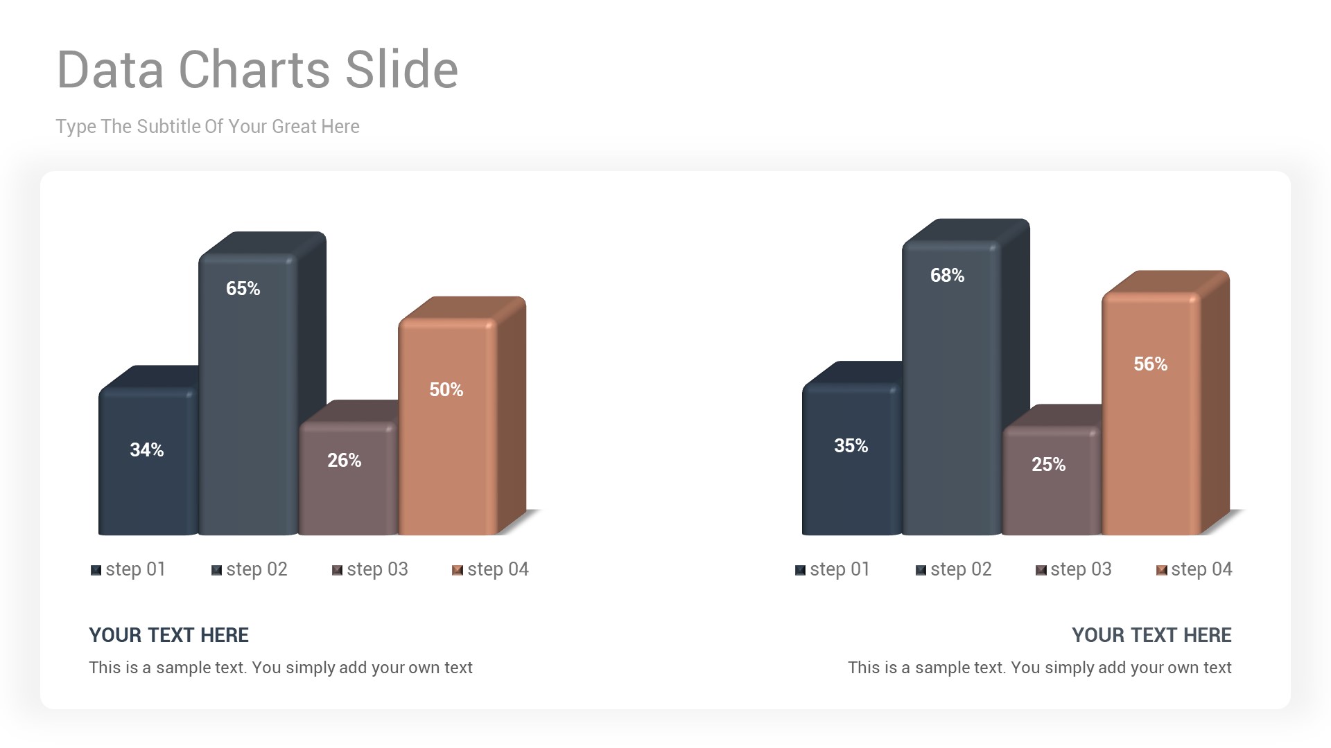Editable Data Charts PowerPoint Presentation Template, Presentation ...
