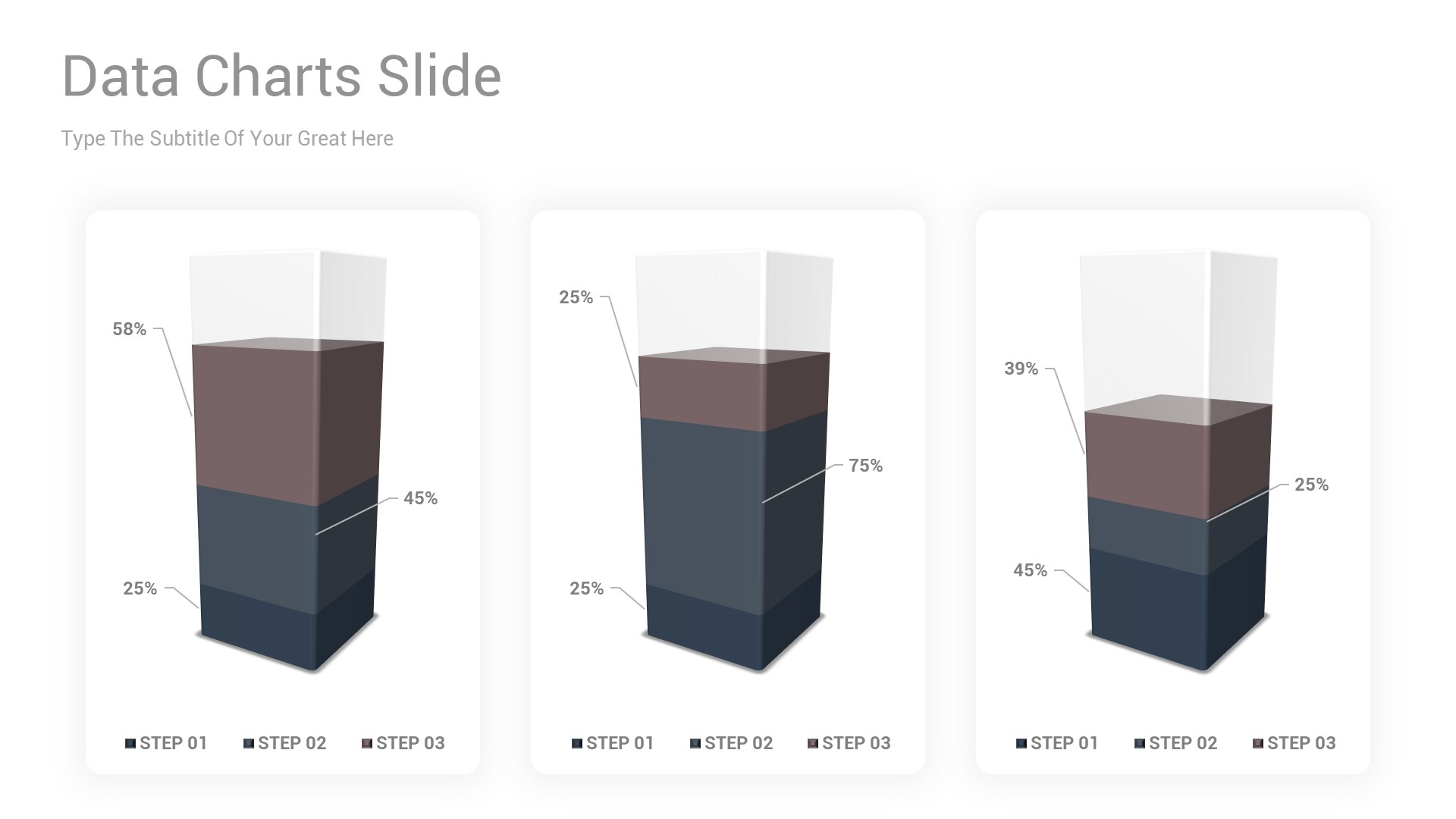 Editable Data Charts PowerPoint Presentation Template, Presentation ...