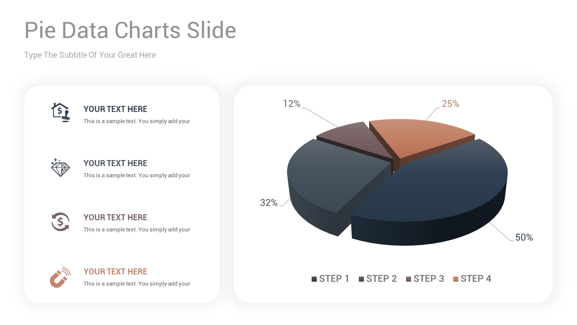 Editable Data Charts PowerPoint Presentation Template, Presentation ...