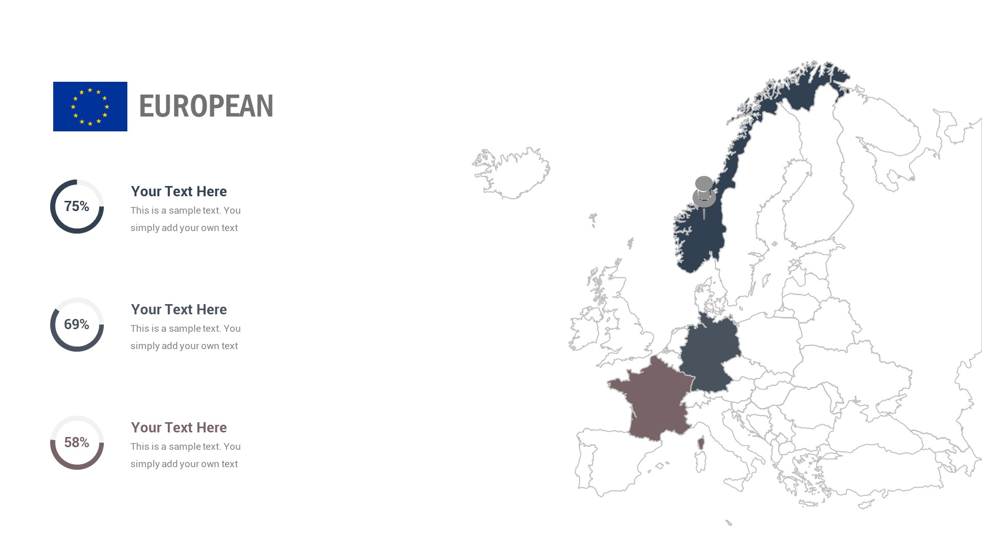 Editable Data Charts PowerPoint Presentation Template, Presentation ...