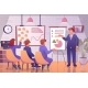 Business Training Cartoon Vector Illustration, Vectors | GraphicRiver