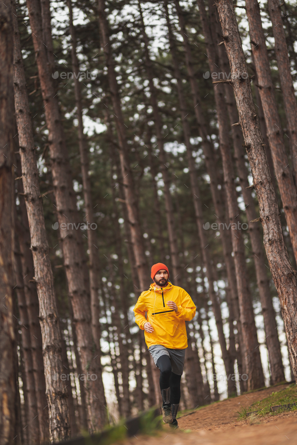 Active man running in the park Stock Photo by vladans | PhotoDune