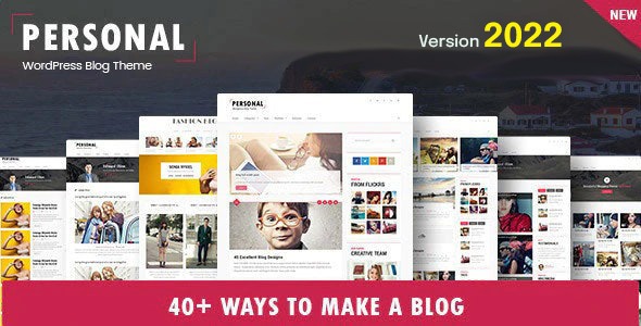 Personal - Best Blog, CV and Video WordPress Theme by webinane ...