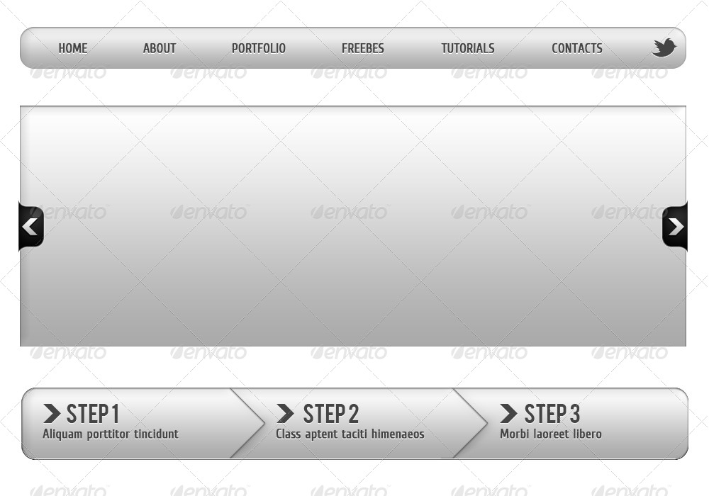 Deluxe Web UI Elements, Web Elements | GraphicRiver