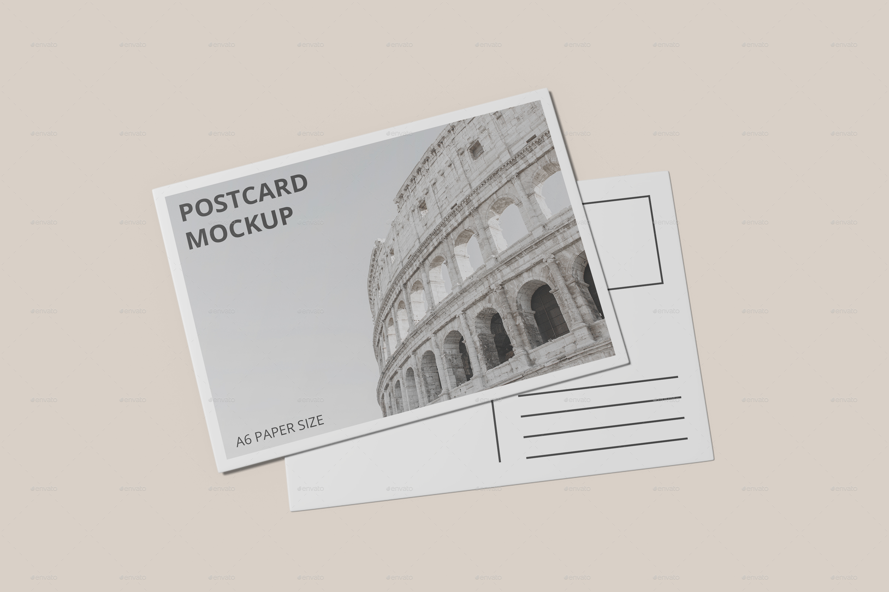 Postcard Mockup, Graphics | GraphicRiver