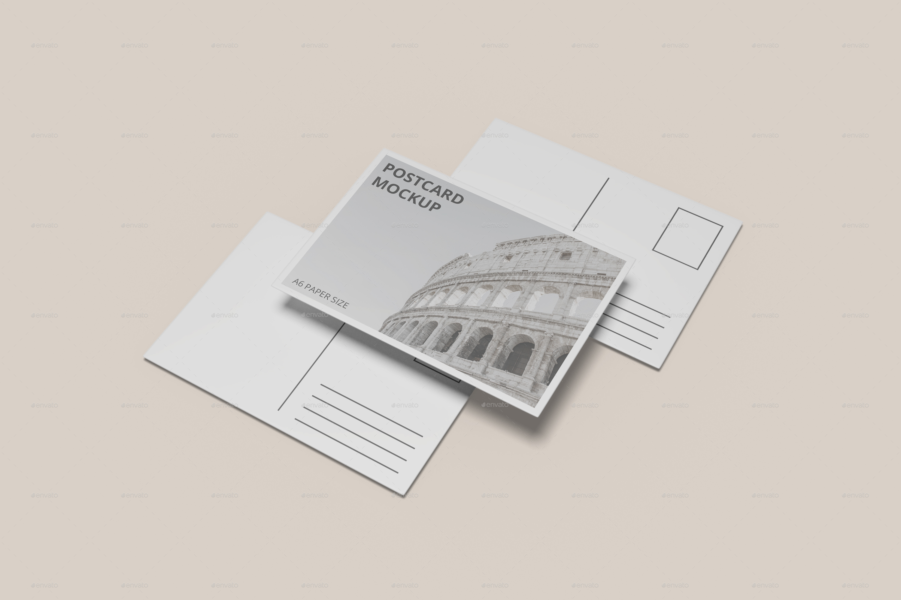 Postcard Mockup, Graphics | GraphicRiver