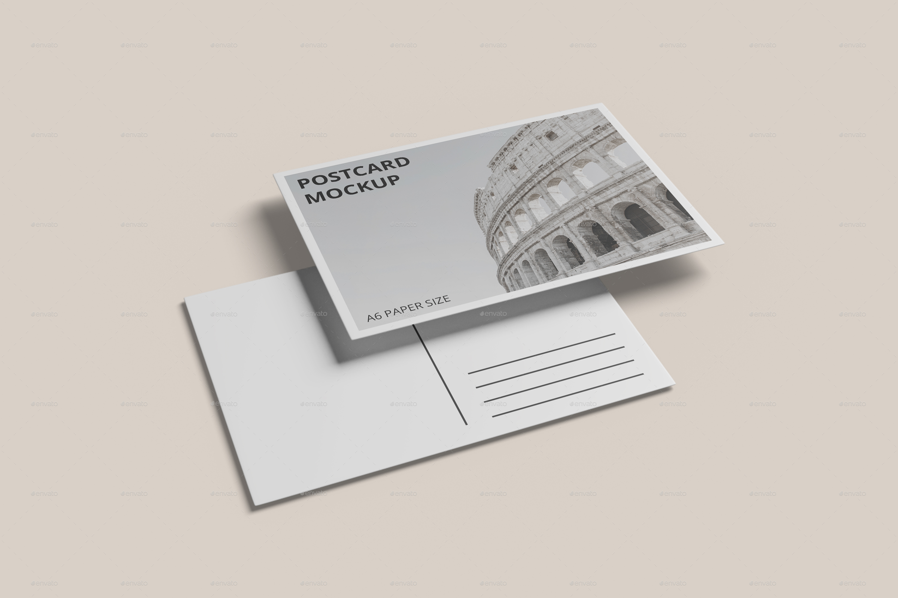 Postcard Mockup, Graphics | GraphicRiver