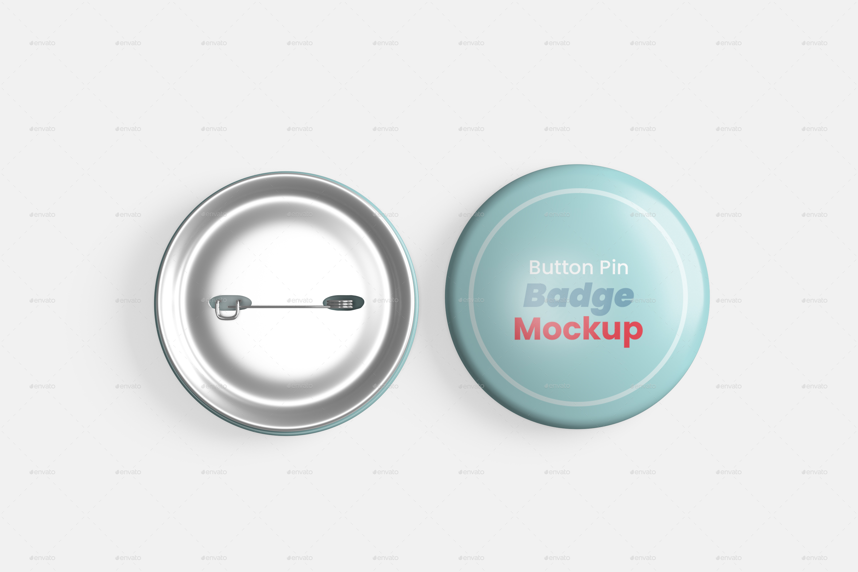 Pin Badge Mockup, Graphics | GraphicRiver