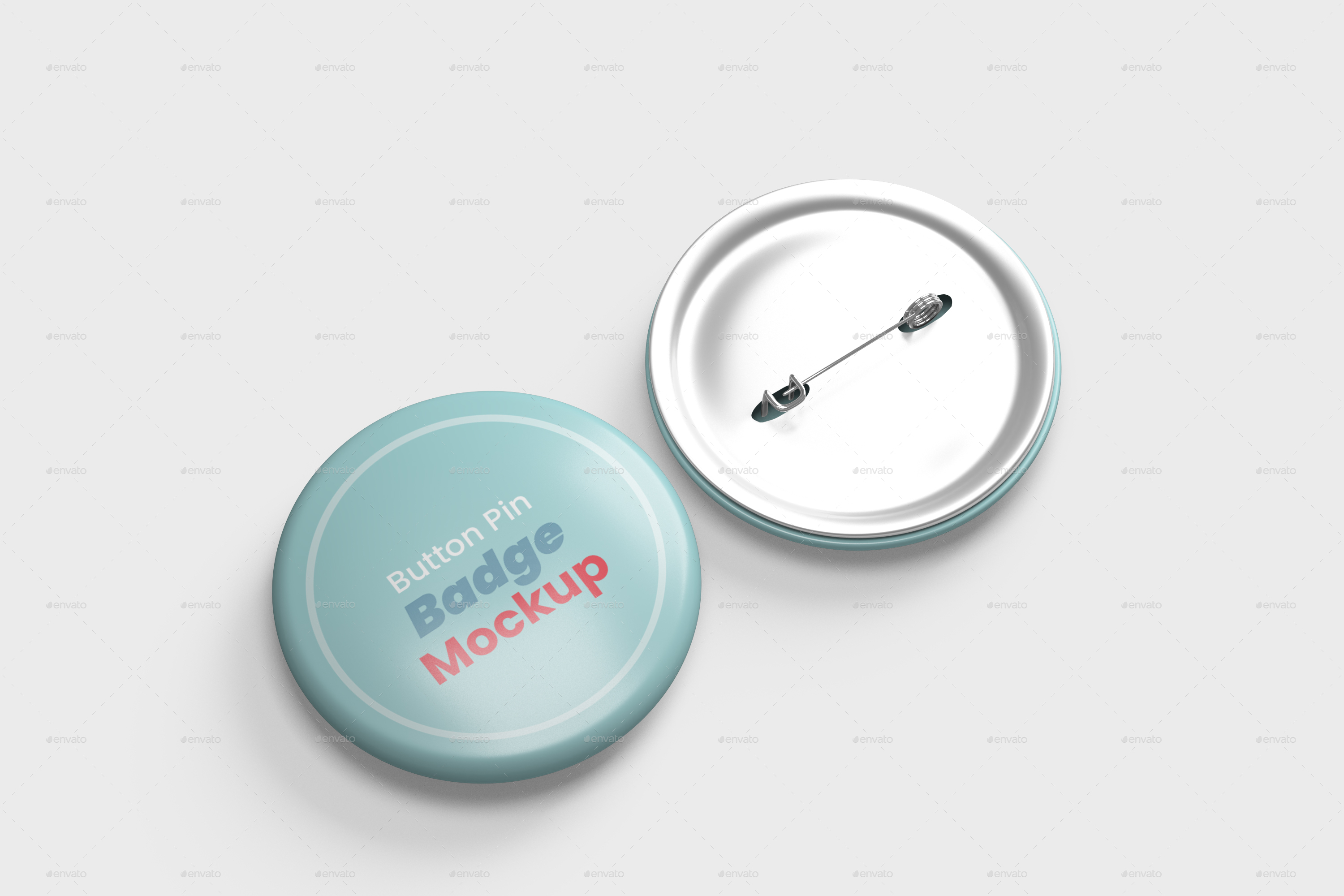 Pin Badge Mockup, Graphics | GraphicRiver