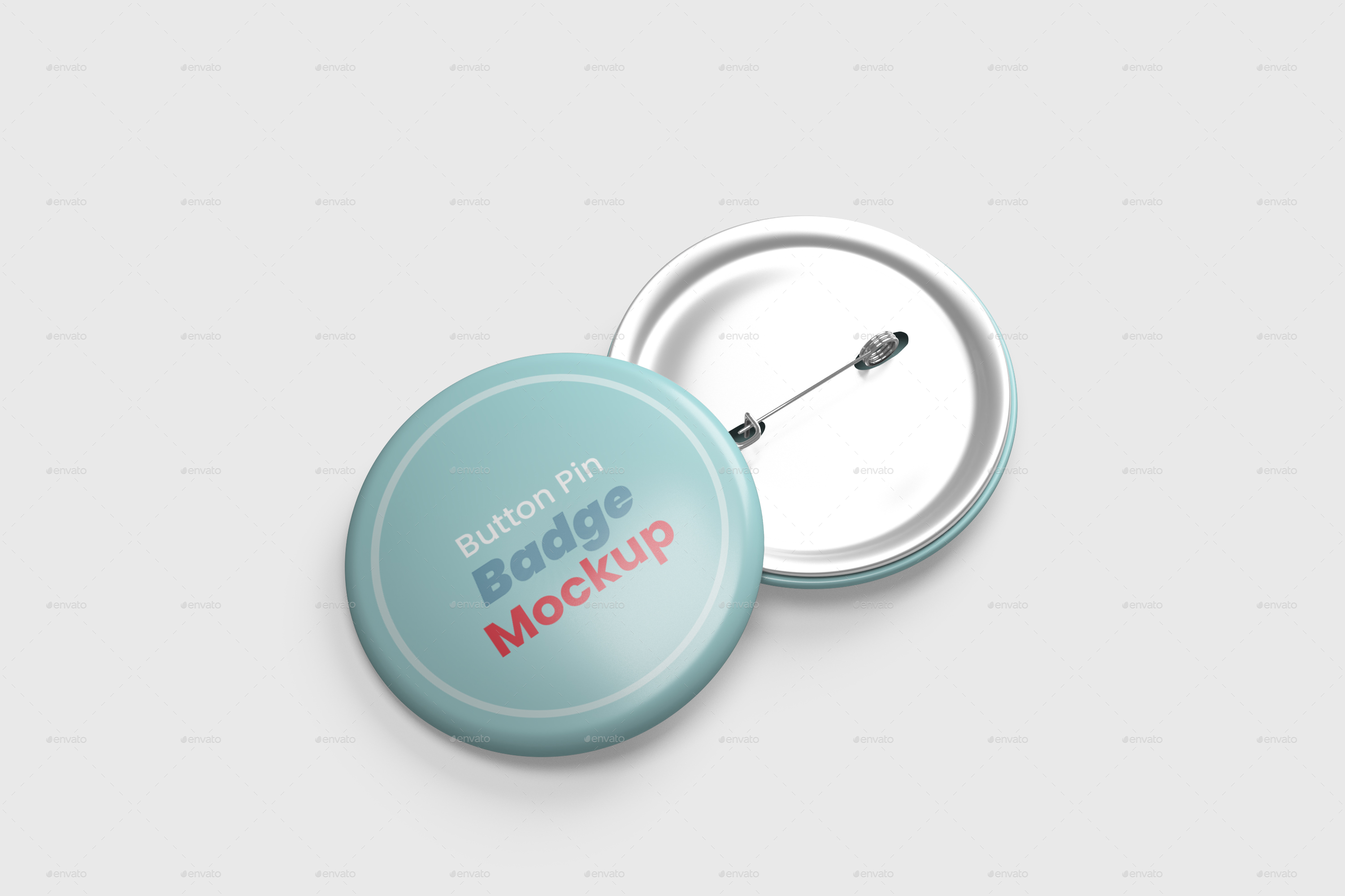 Pin Badge Mockup, Graphics | GraphicRiver