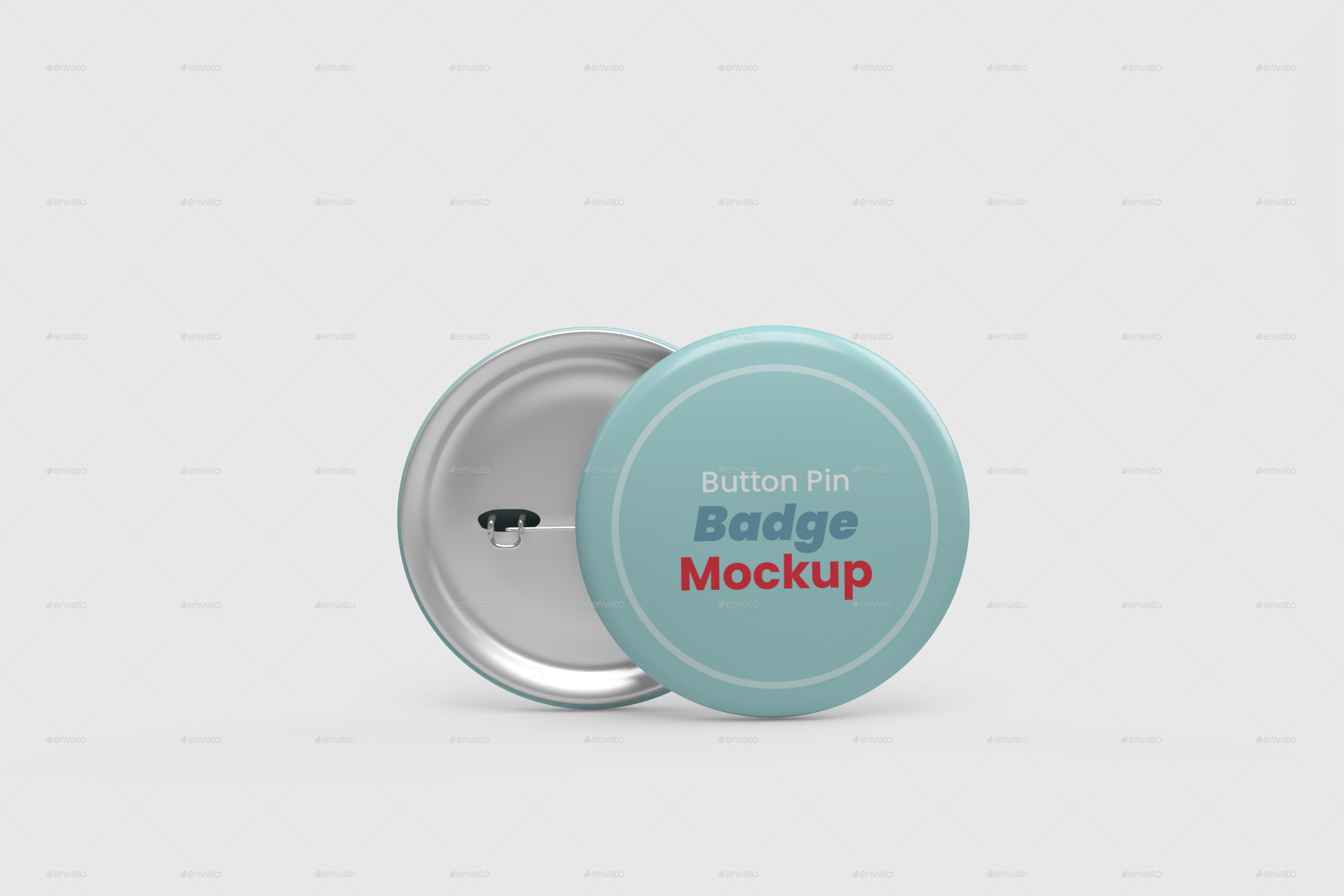 Pin Badge Mockup, Graphics | GraphicRiver