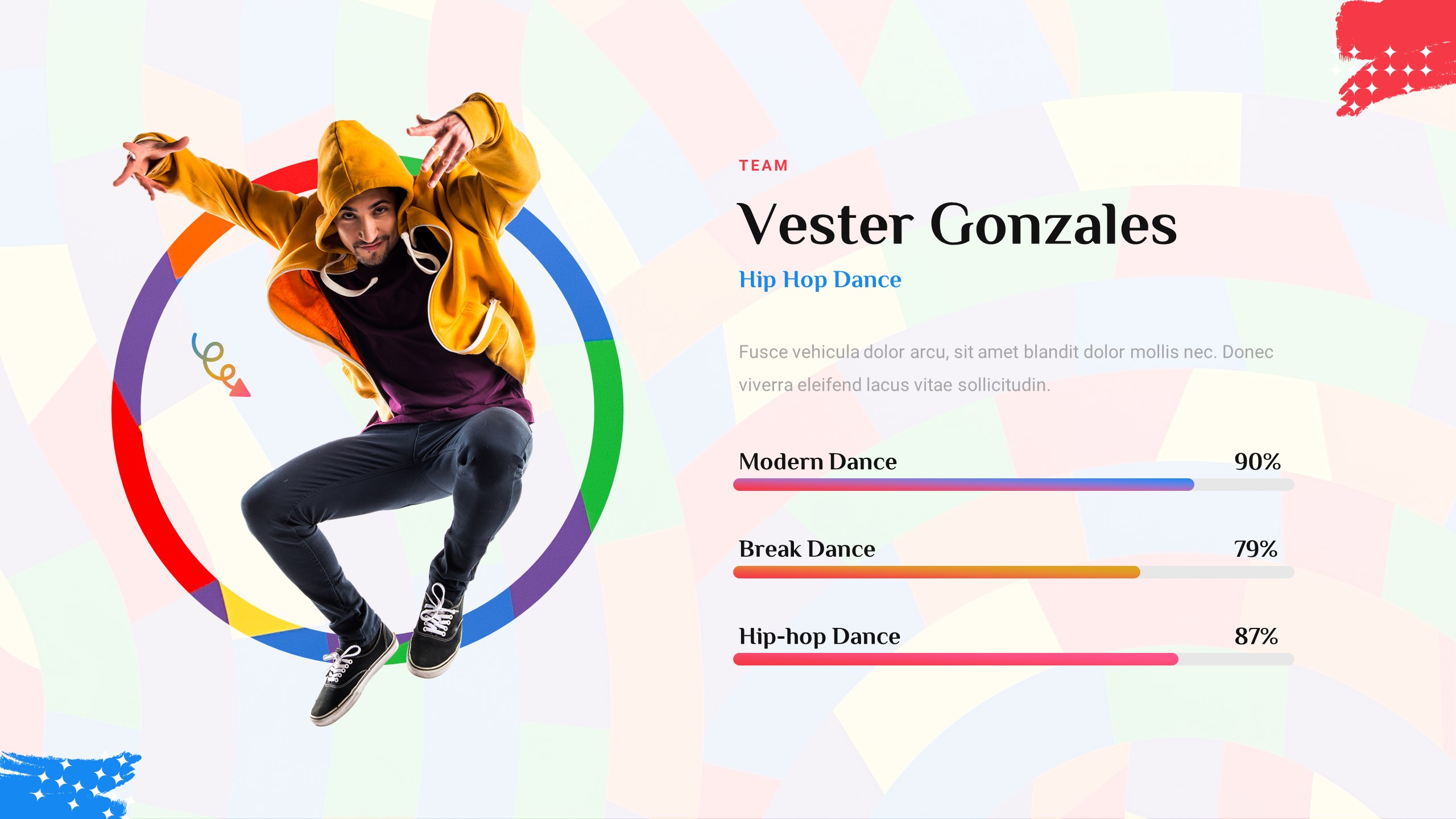 DANCINGART - Dance Studio and Art School Powerpoint Template ...