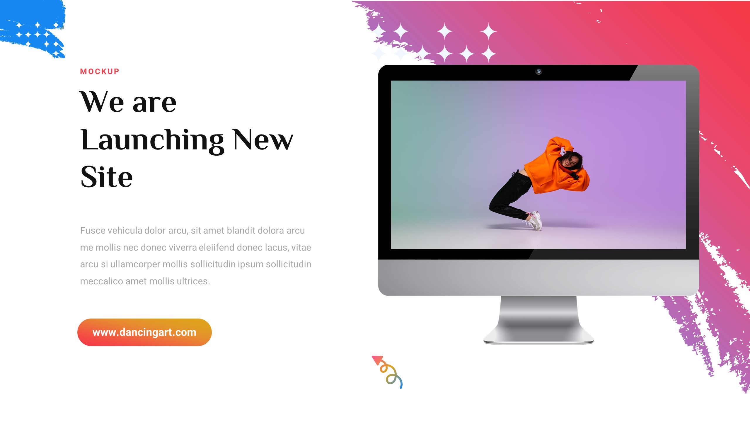DANCINGART - Dance Studio and Art School Powerpoint Template ...