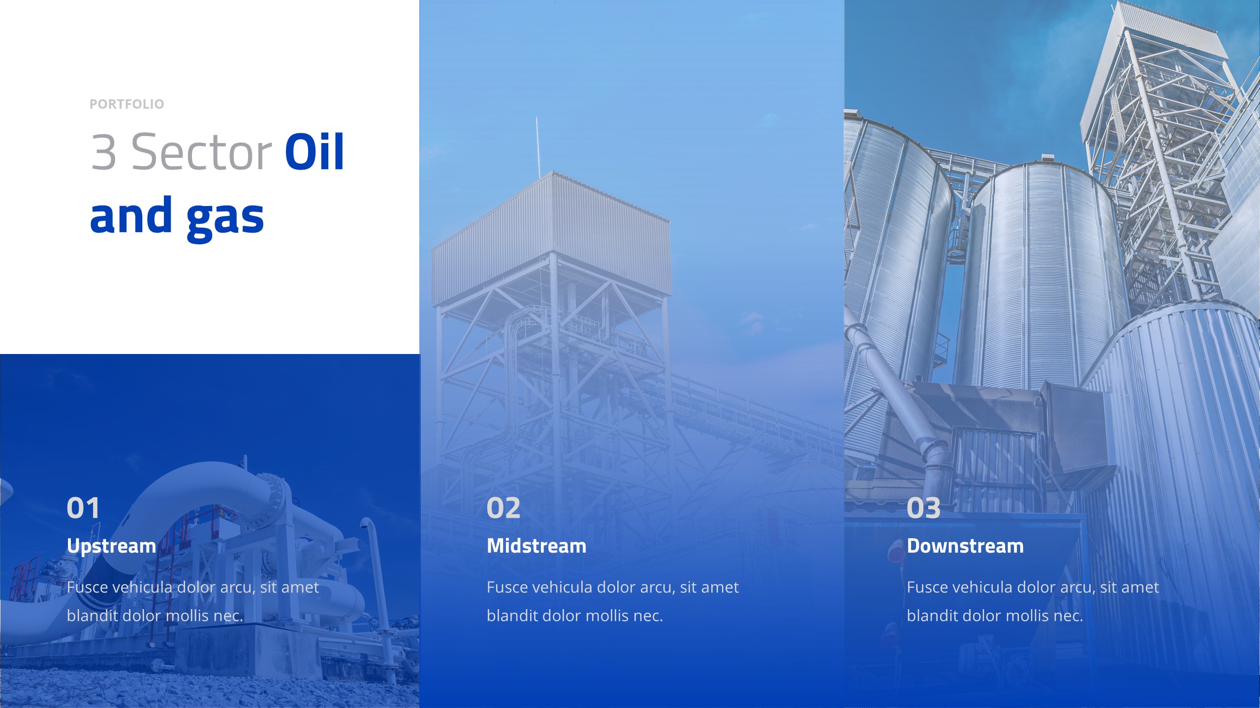 OLIVER- Oil and Gas Industry Powerpoint Template, Presentation Templates