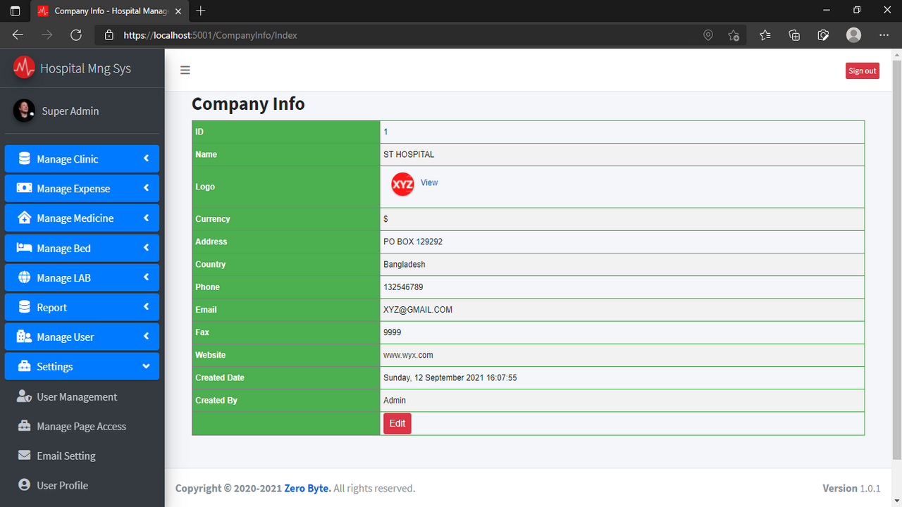 Hospital and Pharmacy Management System | ASP.NET Core | EF Core by ...