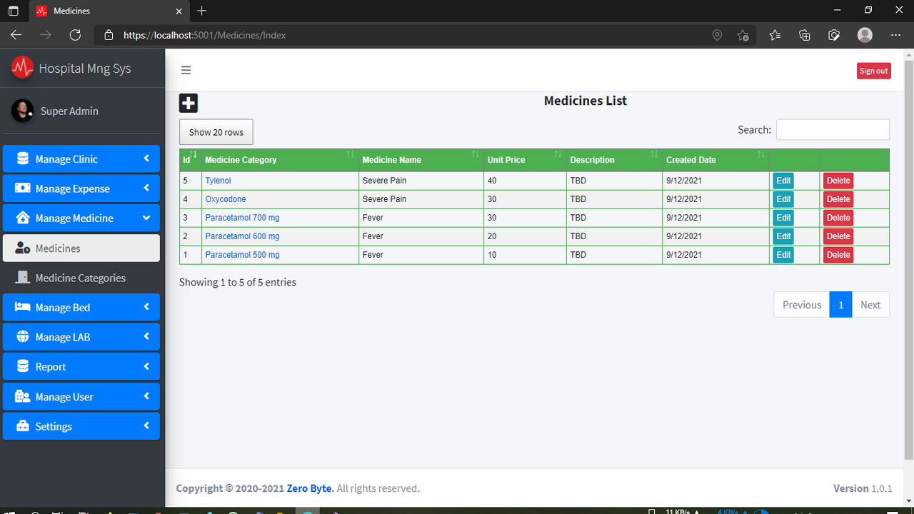 Hospital and Pharmacy Management System | ASP.NET Core | EF Core by ...