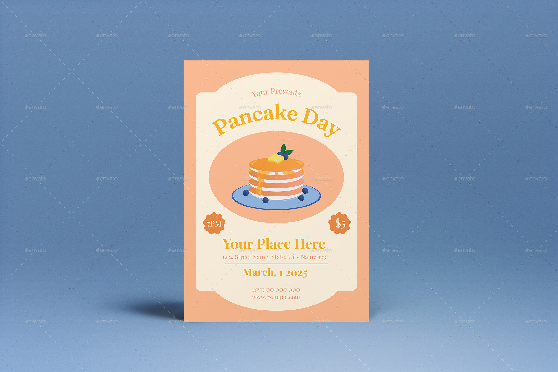 Pancake Day Flyer, Print Templates | GraphicRiver