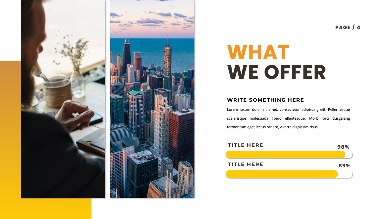City Powerpoint Presentation Template, Presentation Templates ...