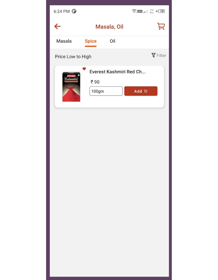 Grocery React Native Android App by pratikpashine | CodeCanyon