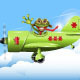 Frog pilot, Vectors | GraphicRiver