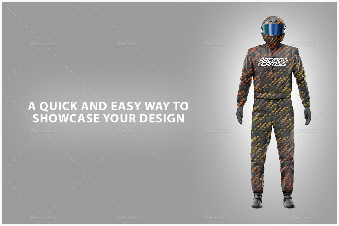 Racing Kit mockup, Graphics | GraphicRiver