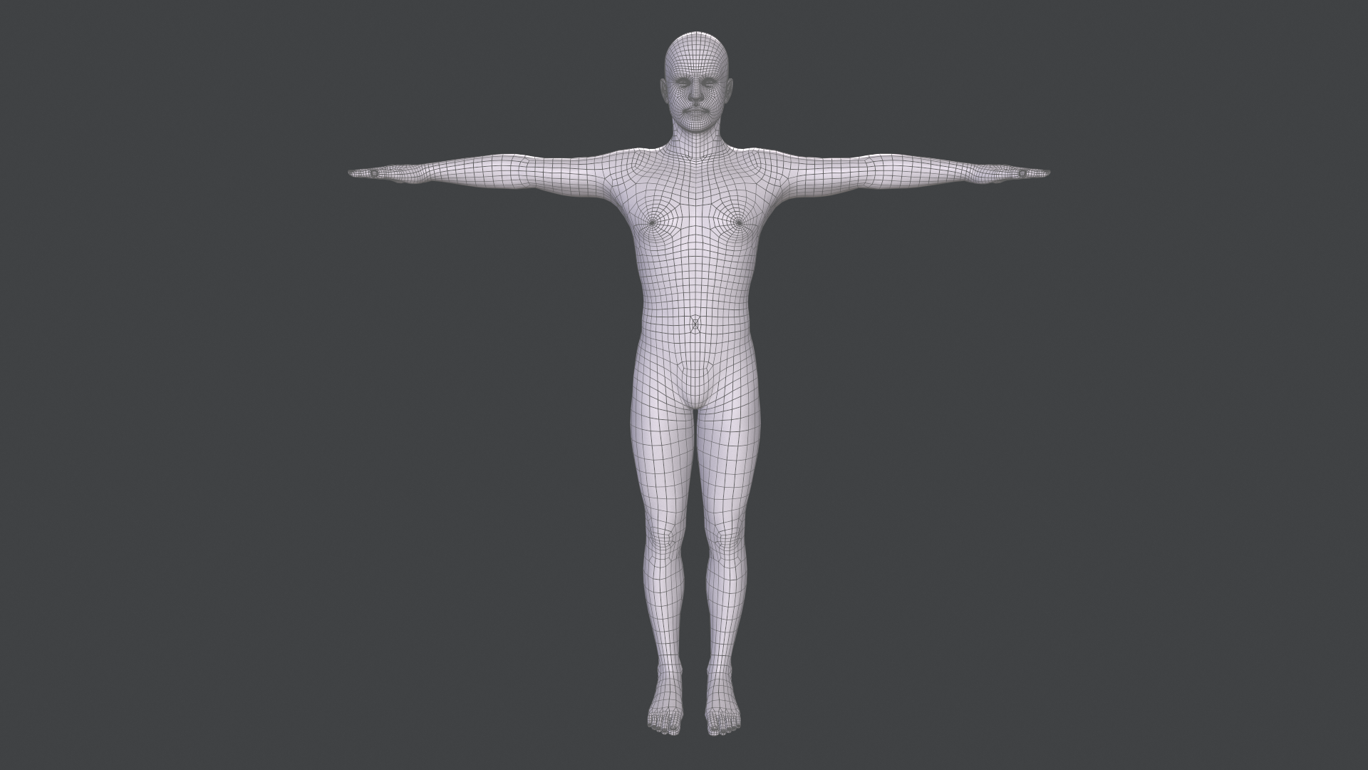 Male Base Mesh by Dofaco | 3DOcean