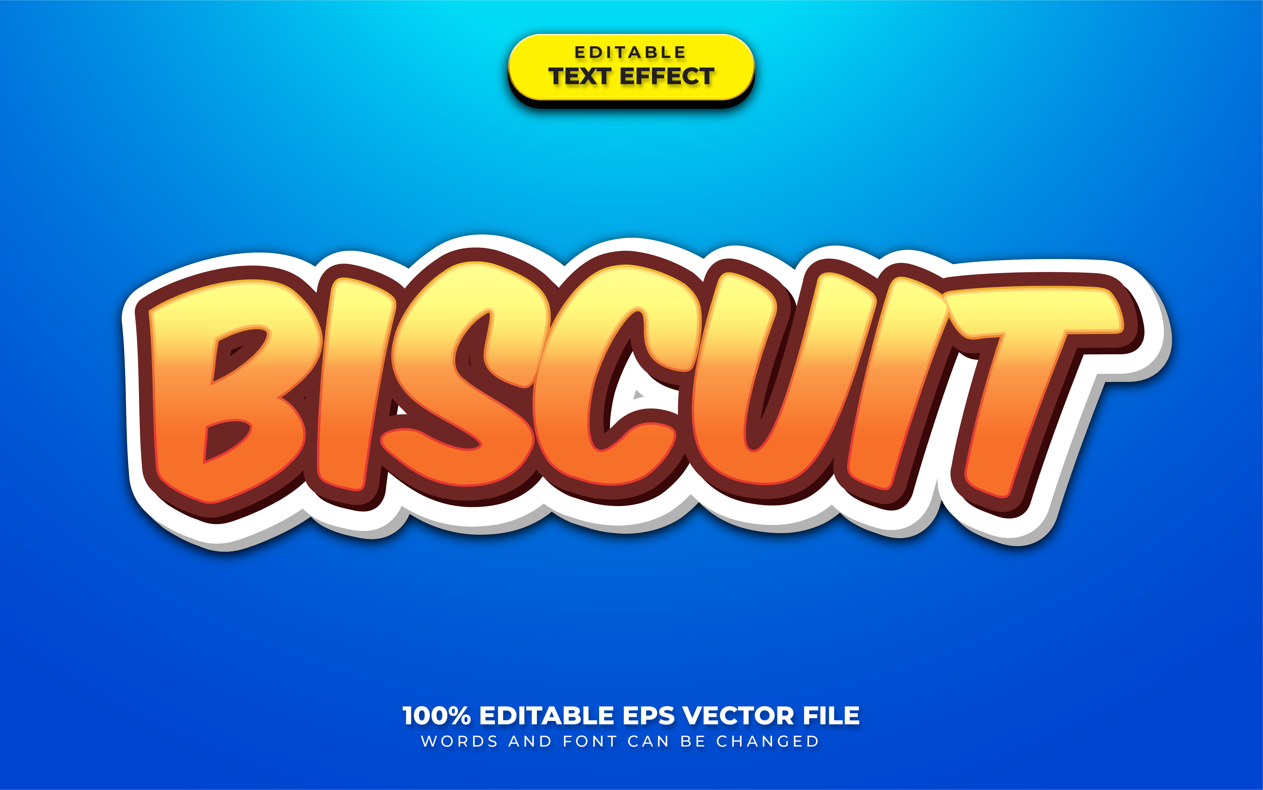 Biscuit Text Effect, Add-ons | GraphicRiver