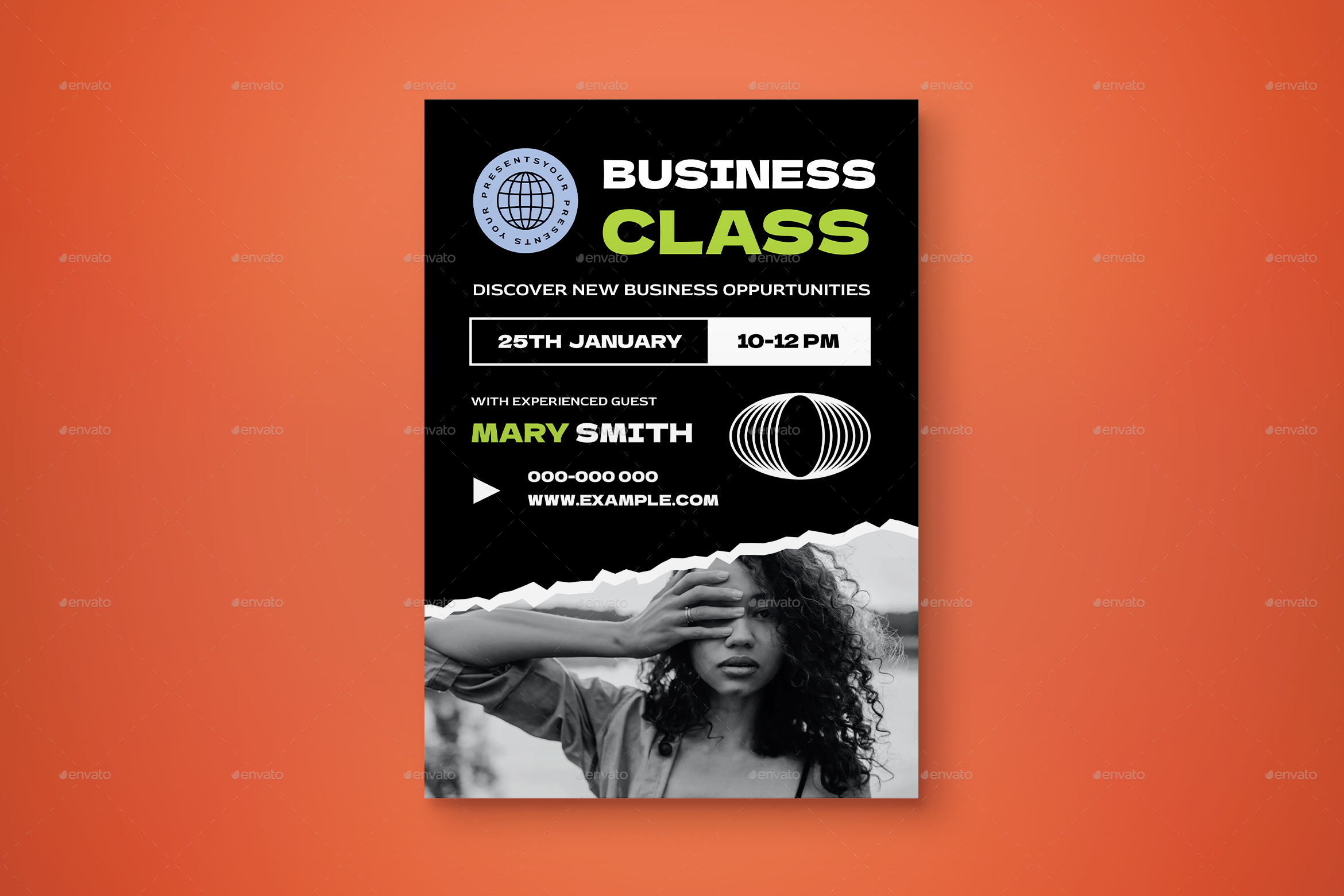 Business Class Flyer, Print Templates | GraphicRiver