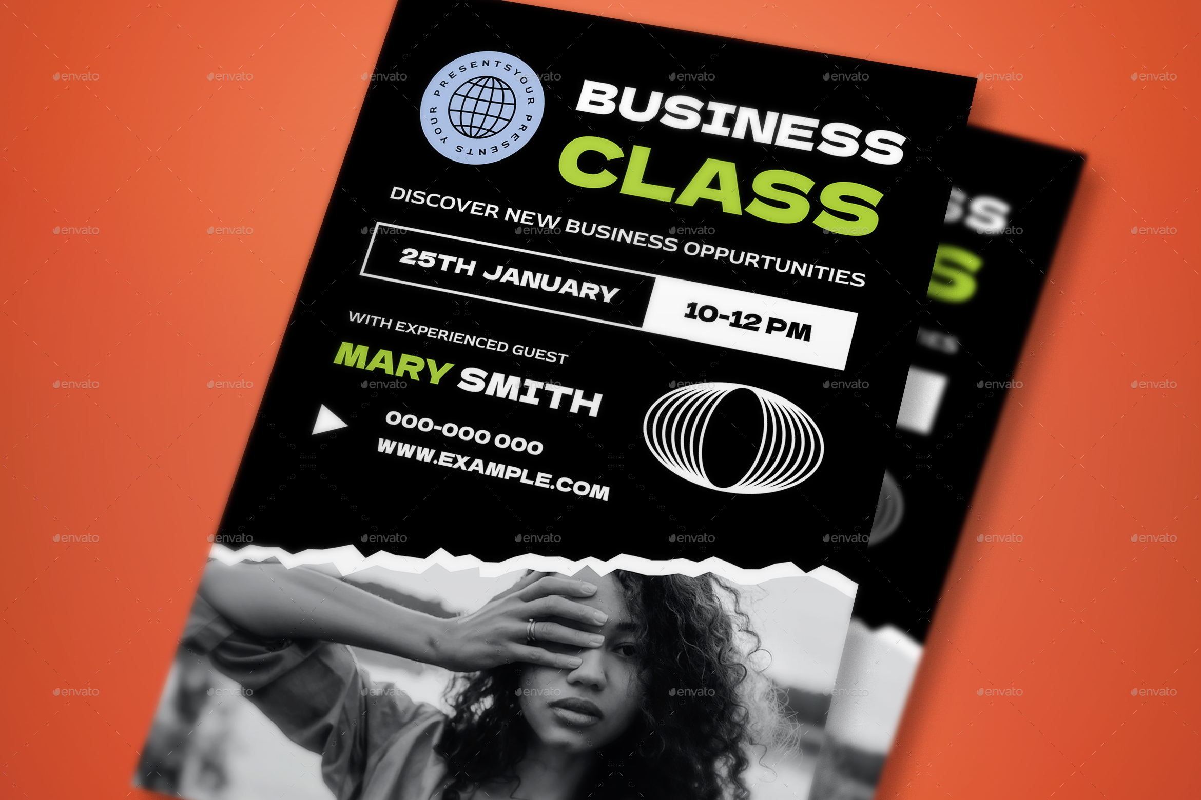 Business Class Flyer, Print Templates | GraphicRiver