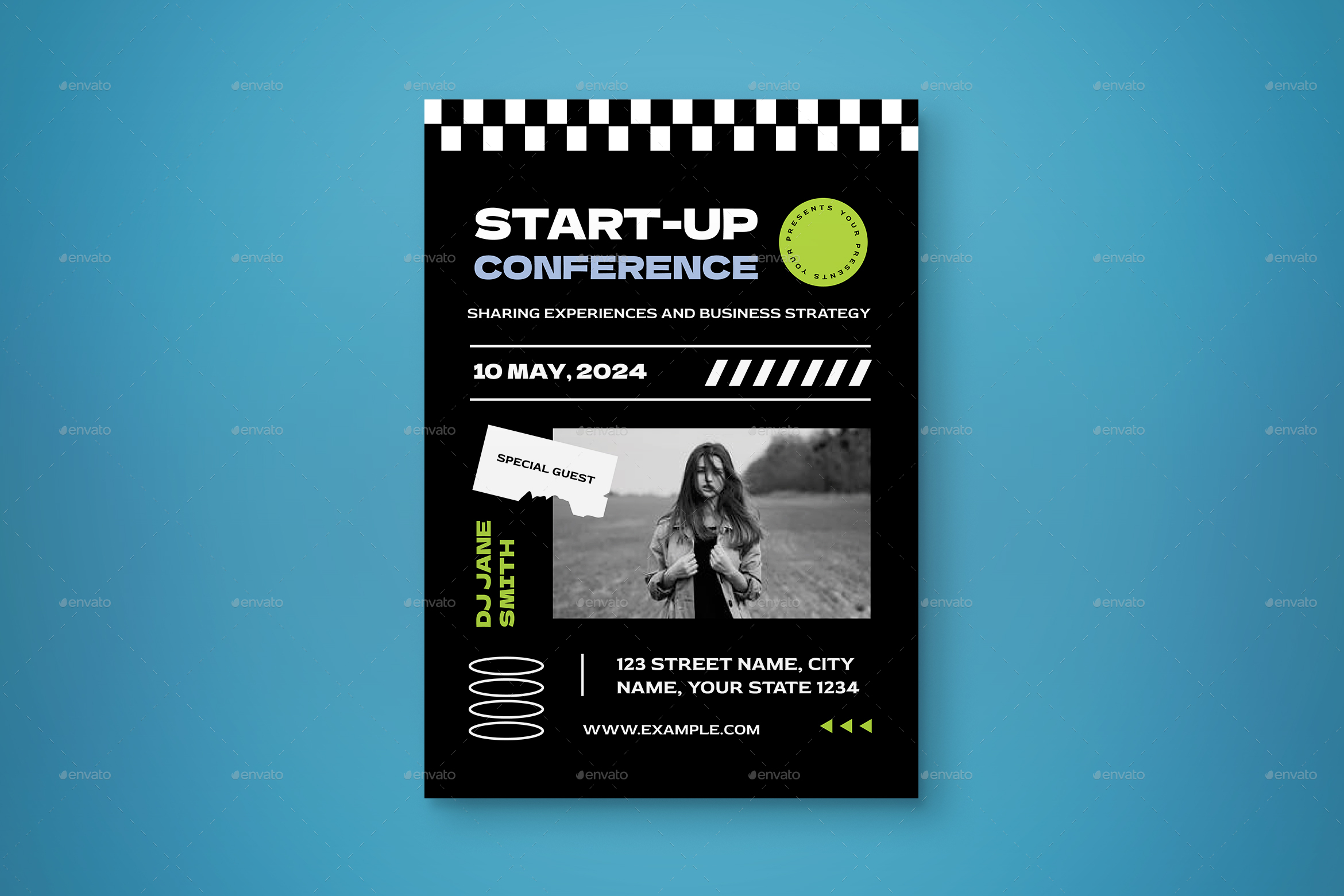 Start Up Conference Flyer, Print Templates | GraphicRiver