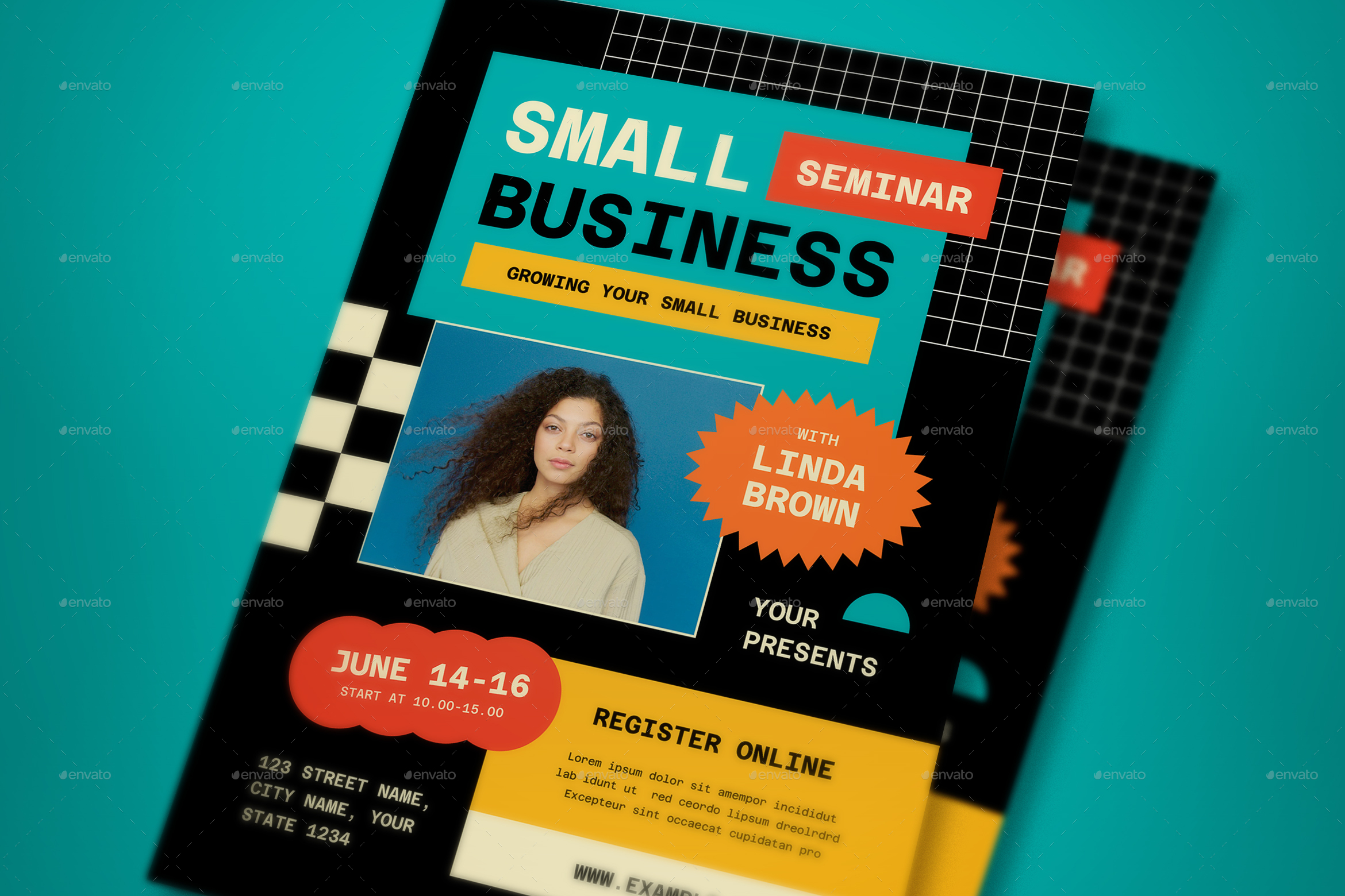 Small Business Seminar Flyer, Print Templates | GraphicRiver