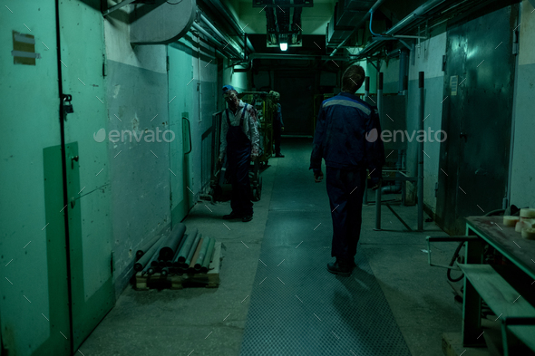 Zombies in Empty Hall Stock Photo by Pressmaster | PhotoDune