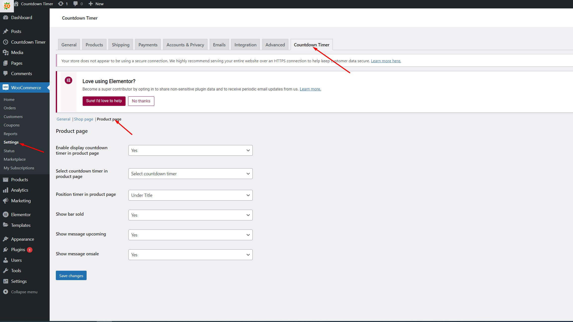 Countdown Timer plugin for WooCommerce and WordPress by ElephantTheme
