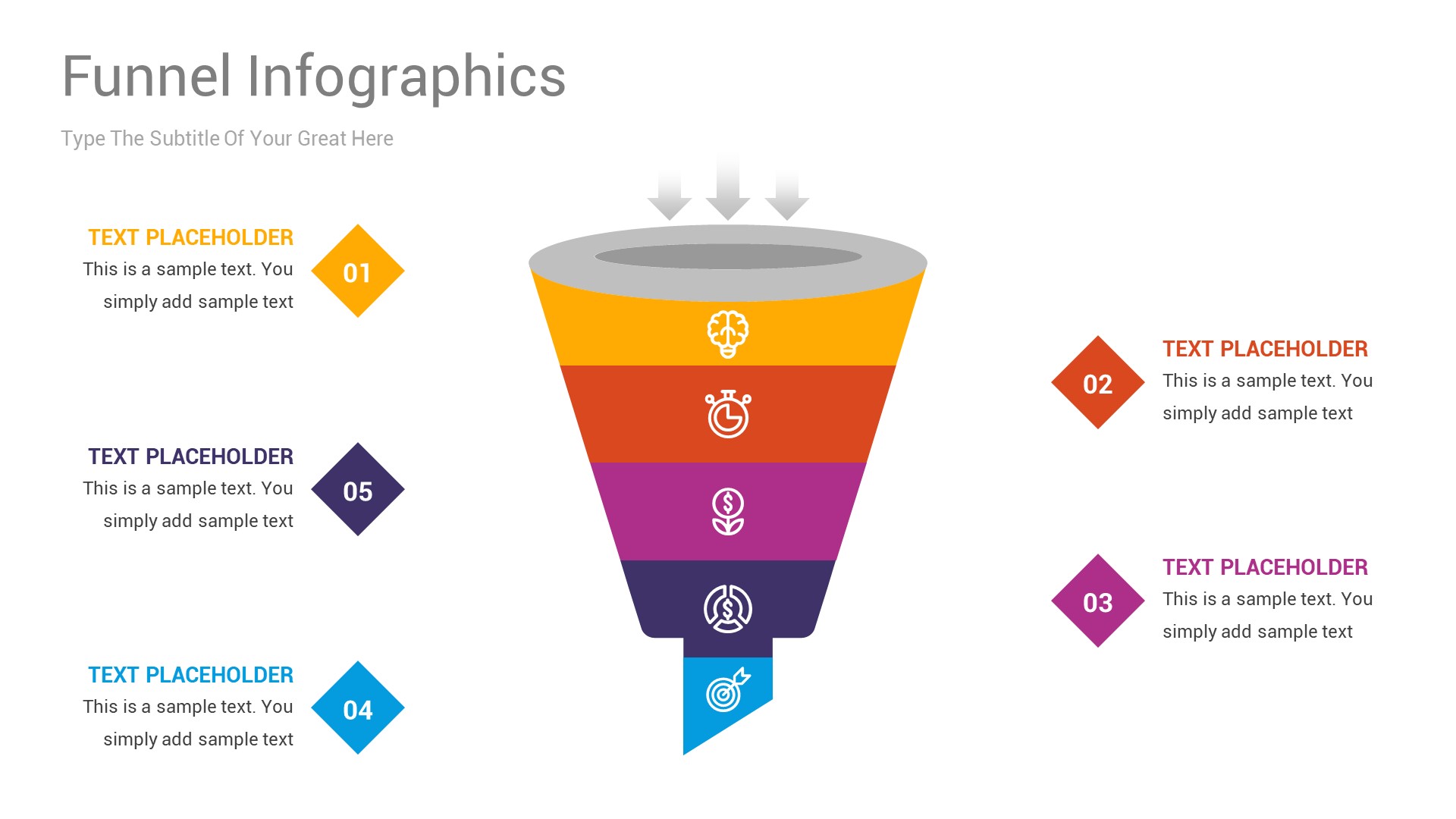 Funnel Diagrams PowerPoint Presentation Template by SOOZ_ART | GraphicRiver