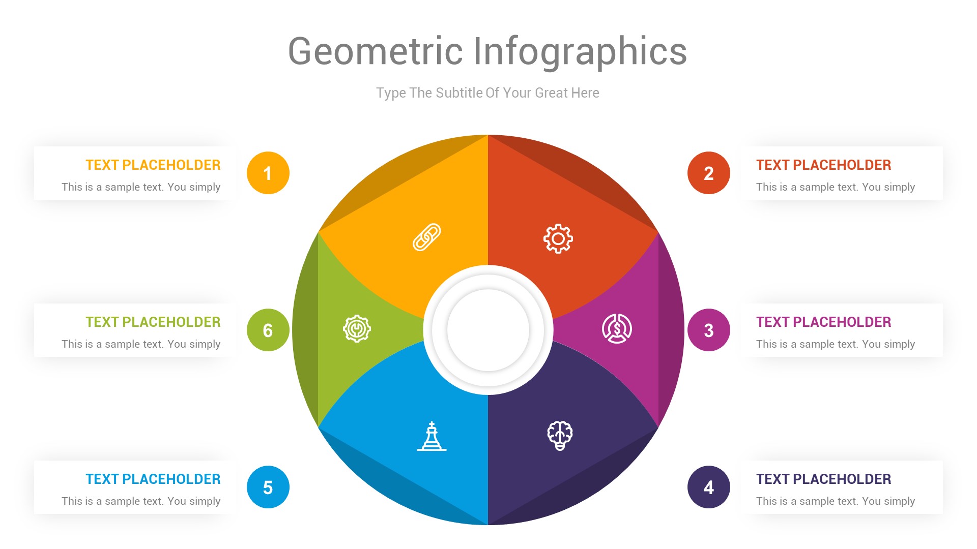 Geometric Infographics PowerPoint Template diagrams by SOOZ_ART ...