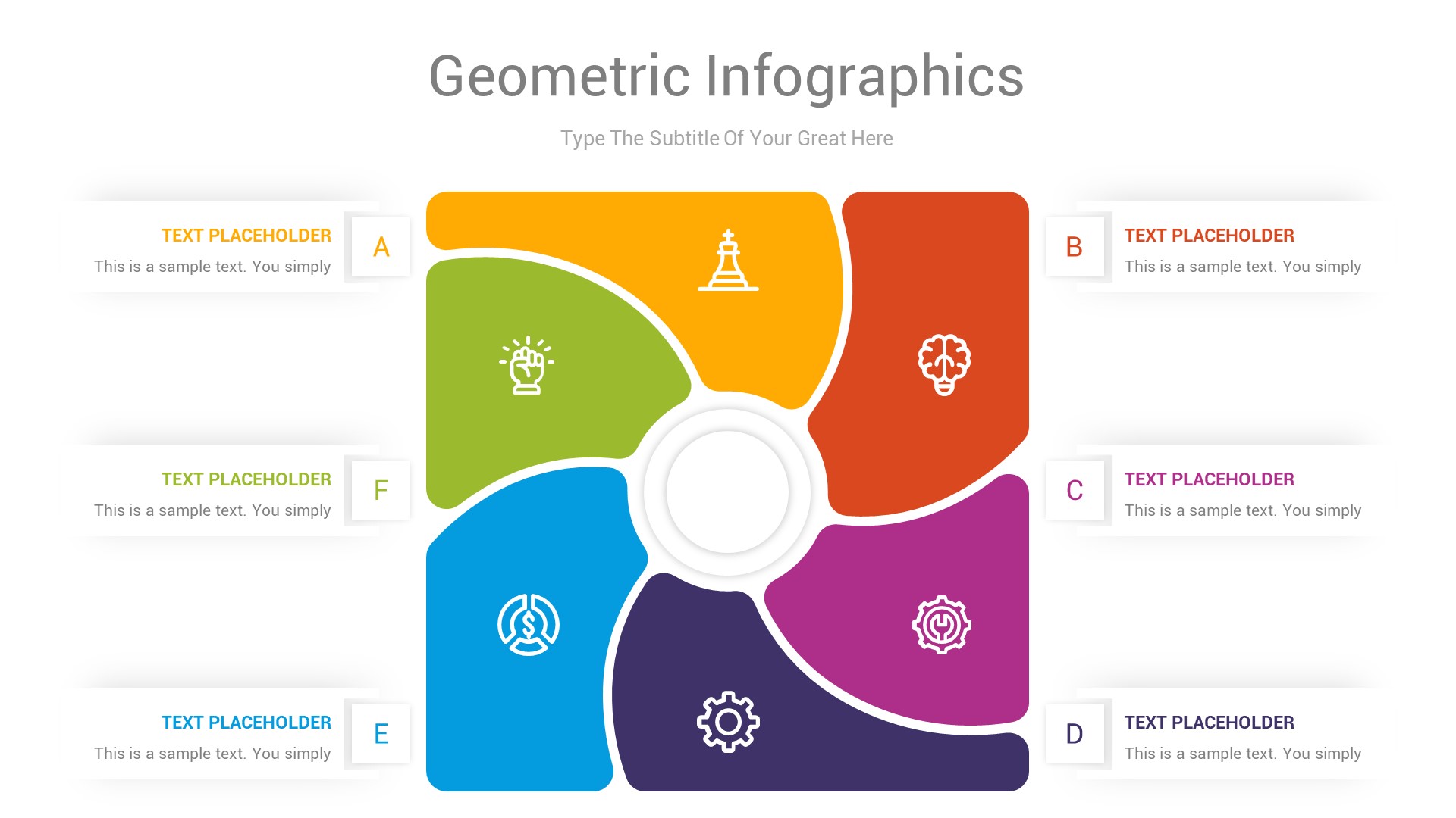Geometric Infographics PowerPoint Template diagrams by SOOZ_ART ...