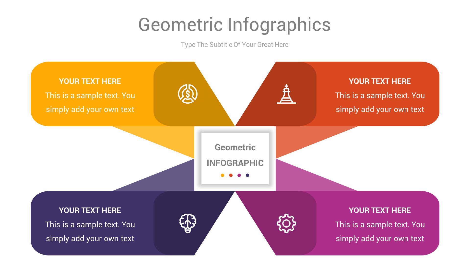 Geometric Infographics PowerPoint Template diagrams by SOOZ_ART ...
