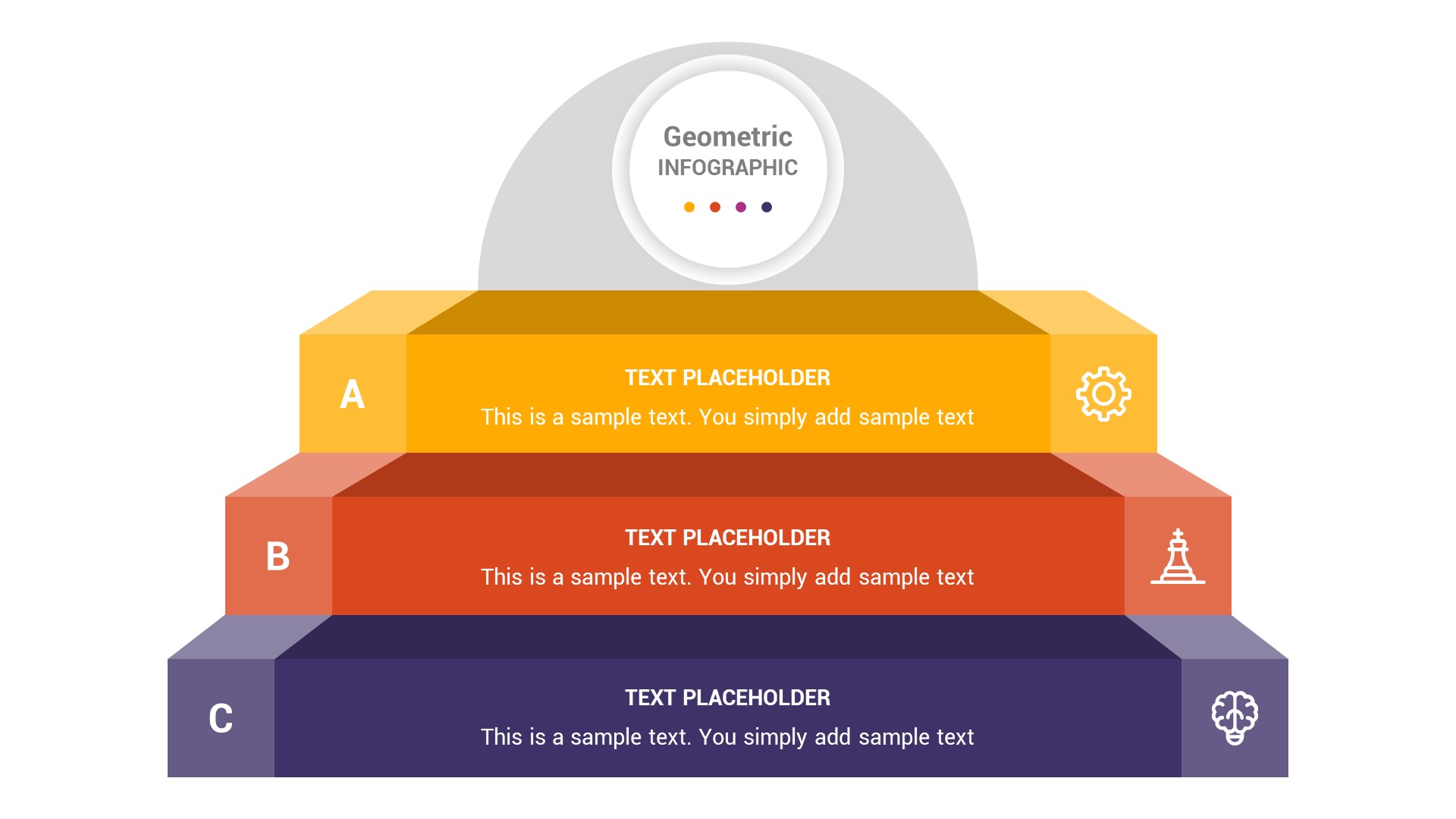 Geometric Infographics PowerPoint Template diagrams by SOOZ_ART ...