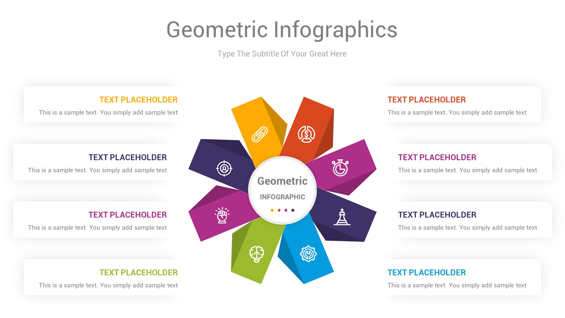 Geometric Infographics PowerPoint Template diagrams by SOOZ_ART ...