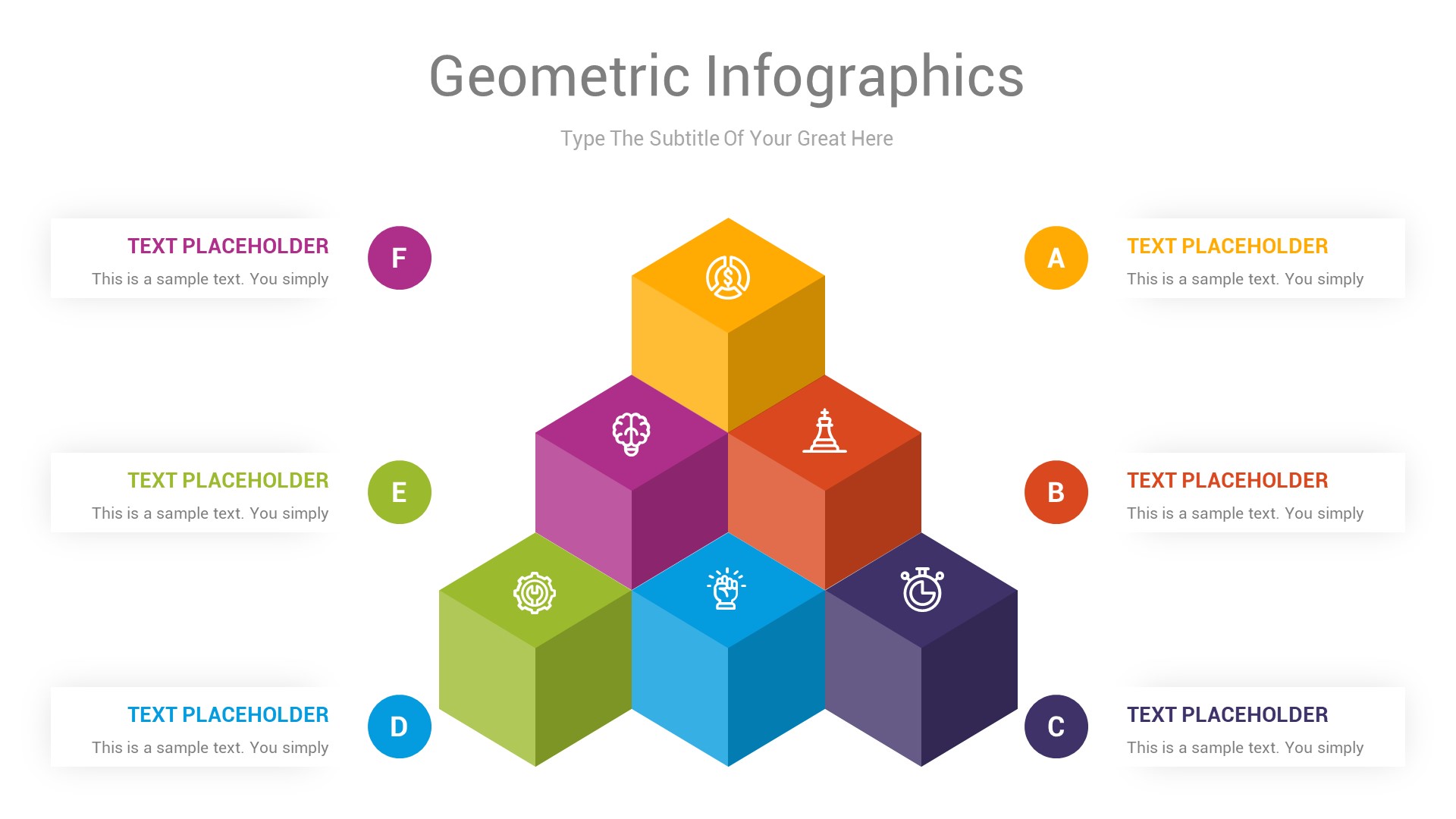 Geometric Infographics PowerPoint Template diagrams by SOOZ_ART ...