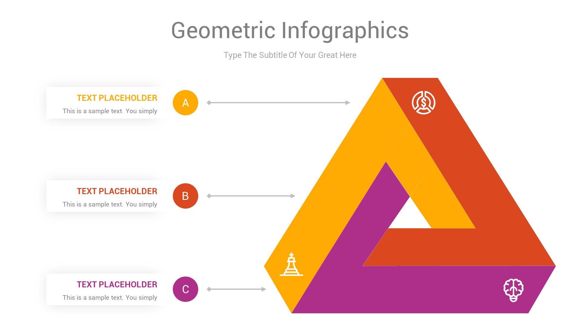 Geometric Infographics PowerPoint Template diagrams by SOOZ_ART ...