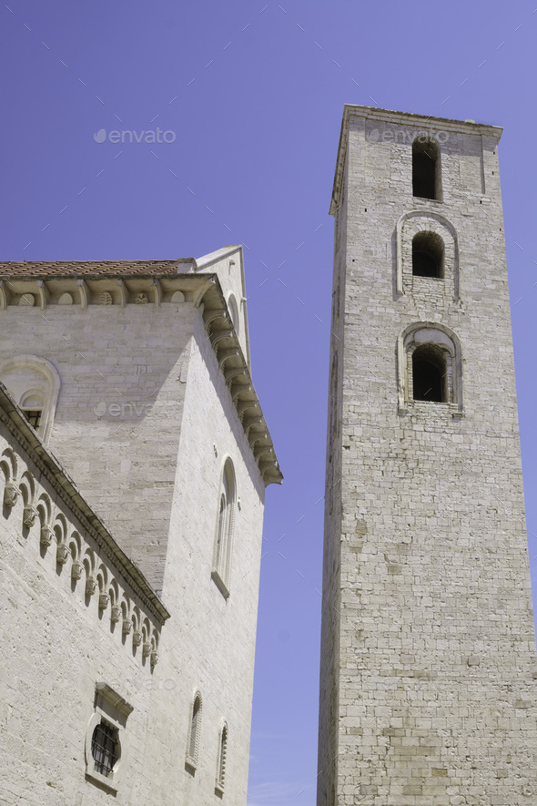 Ruvo di Puglia, historic city in Apulia. Cathedral Stock Photo by clodio