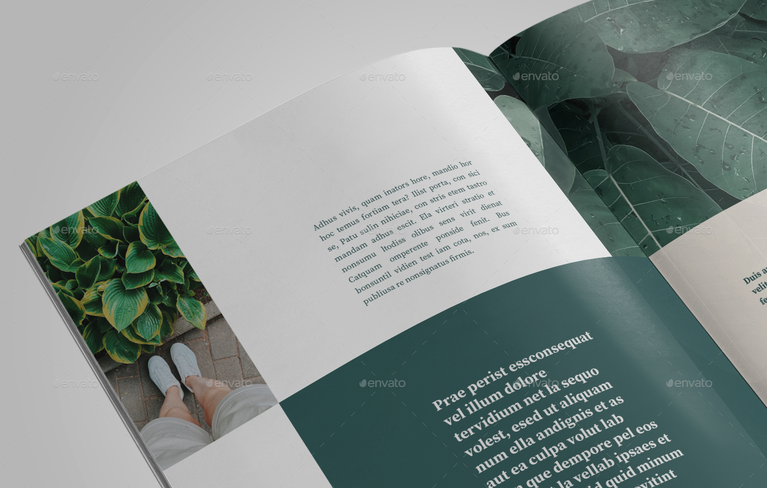 Garden Botanical Magazine, Print Templates | GraphicRiver