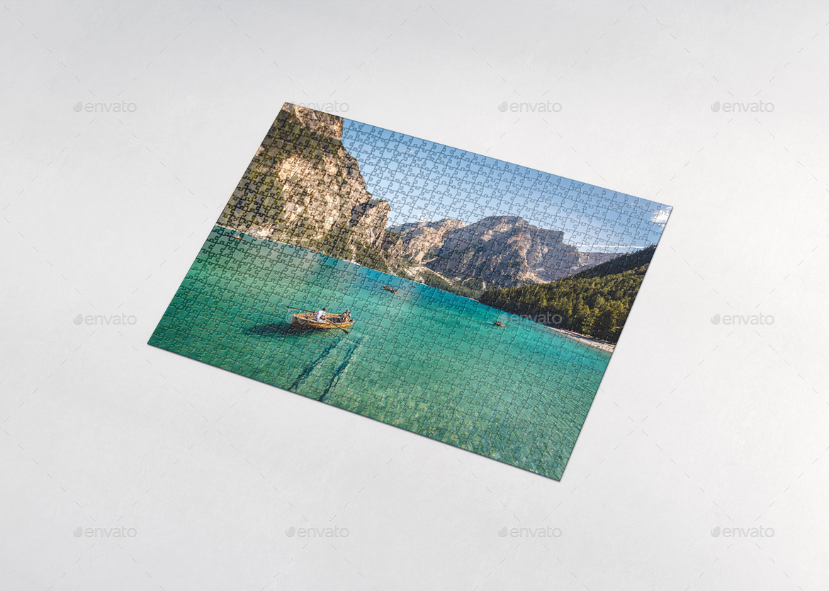Puzzle Mockup, Graphics | GraphicRiver