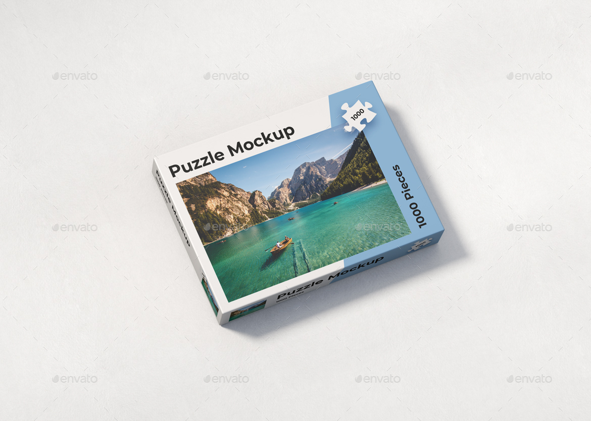 Puzzle Mockup, Graphics | GraphicRiver