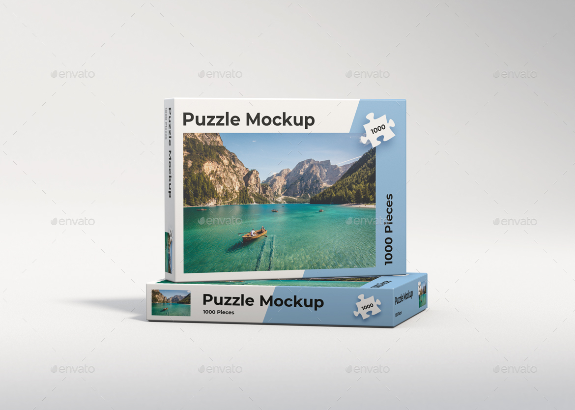 Puzzle Mockup, Graphics | GraphicRiver