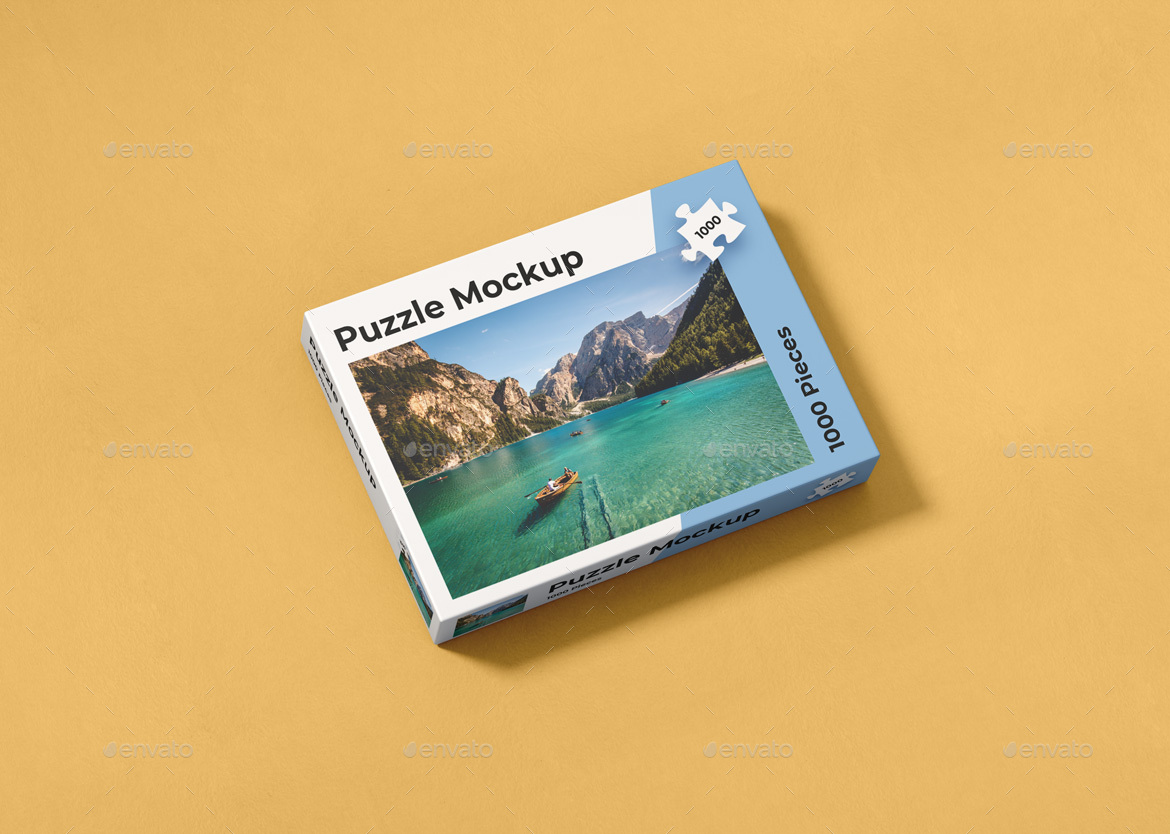 Puzzle Mockup, Graphics | GraphicRiver